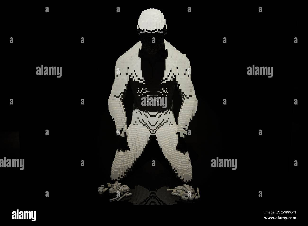 Lego sculpture hands hi-res stock photography and images - Alamy