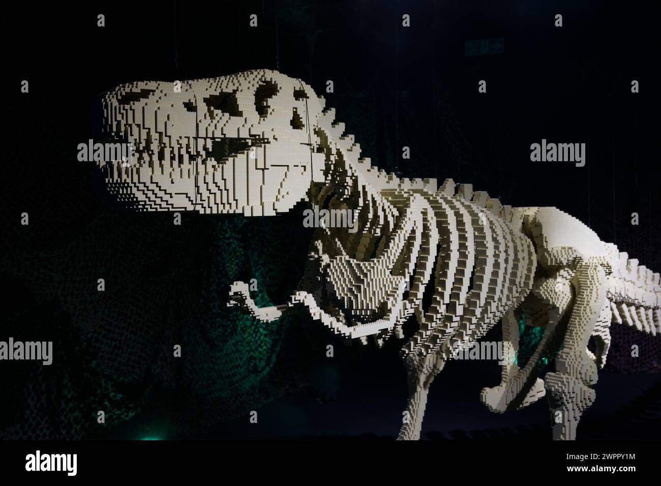 Art of the Brick - London 2024 by Nathan Sawaya Dinosaur skeleton ...