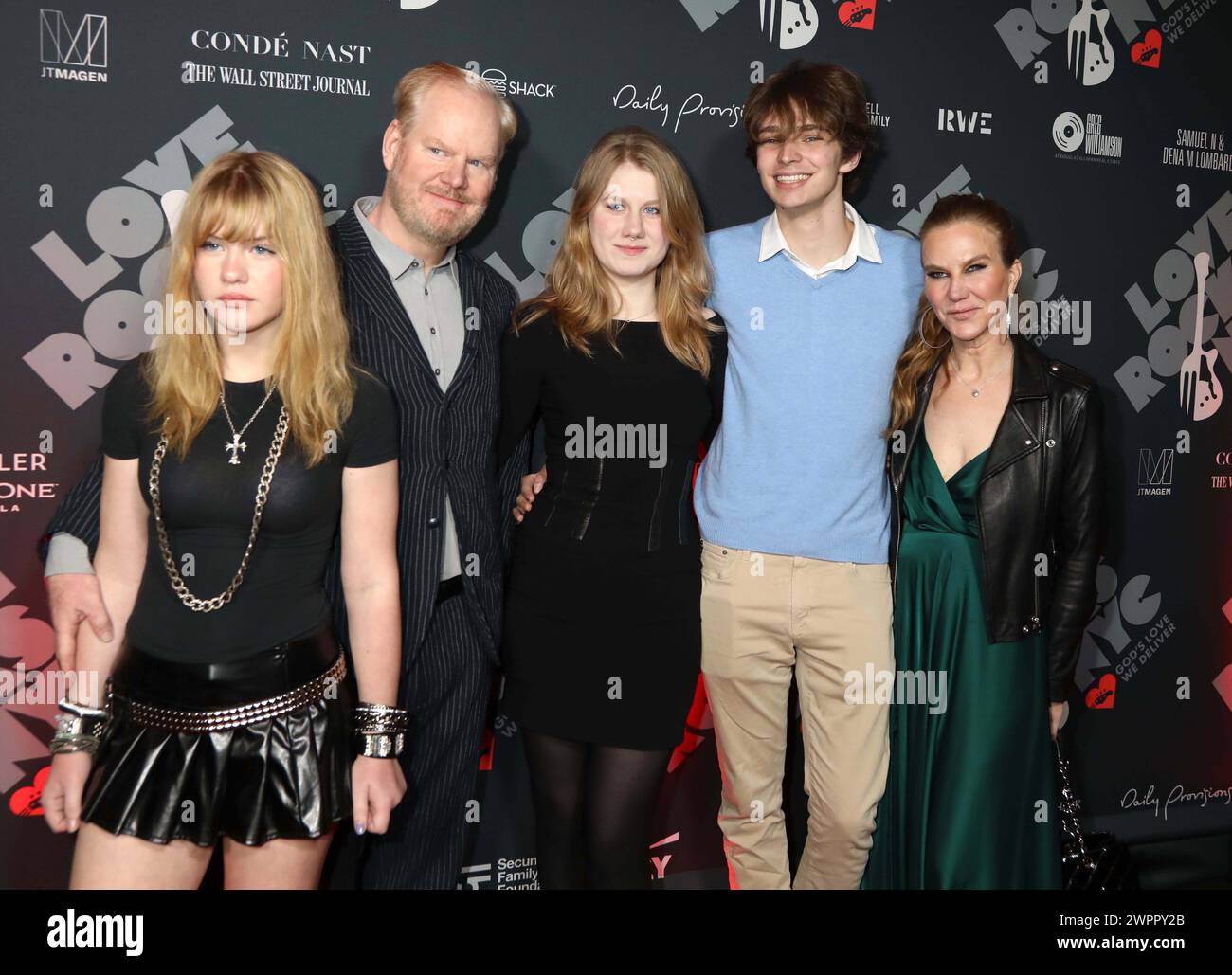 March 7, 2024, New York, New York, USA: KATIE GAFFIGAN, JIM GAFFIGAN ...