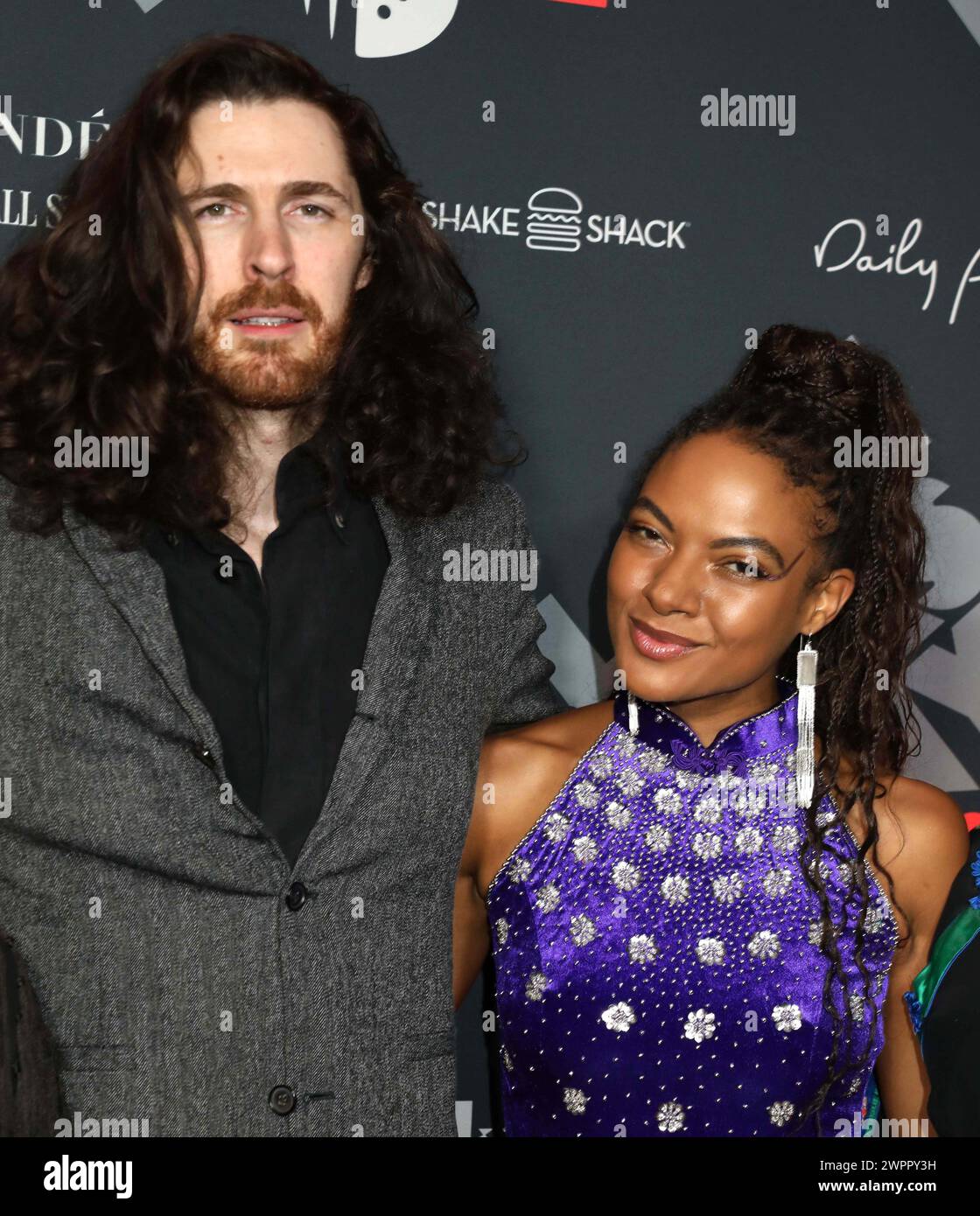 March 7, 2024, New York, New York, USA: Singer HOZIER and ALLISON ...