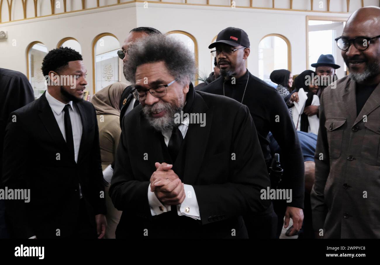 Atlanta, Georgia, USA. 8th Mar, 2024. Activist, Philosopher, former ...