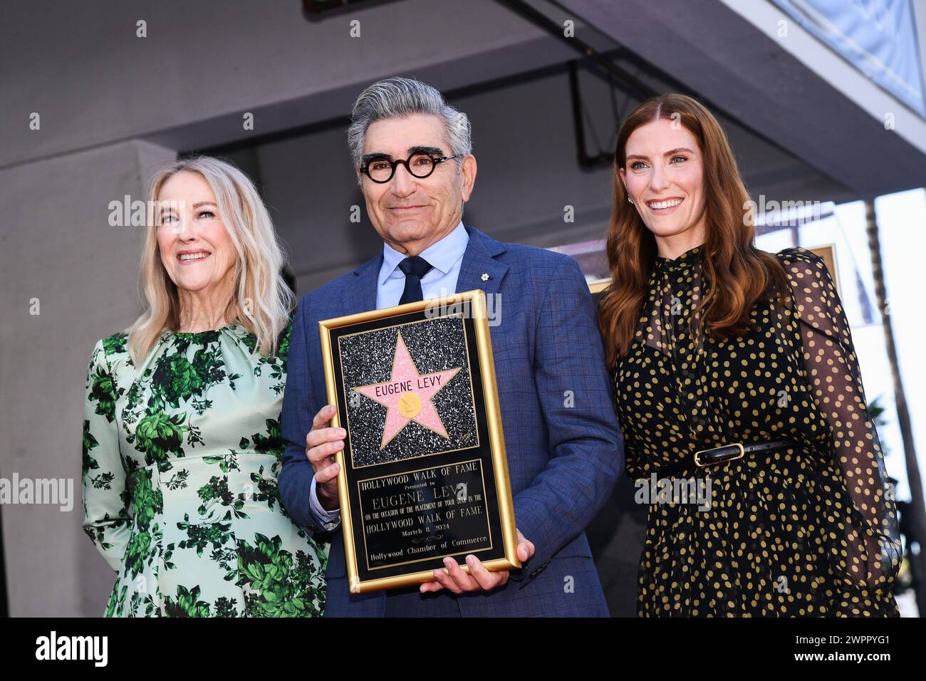 Hollywood, USA. 08th Mar, 2024. Catherine O'Hara (Left) and Sarah Levy ...