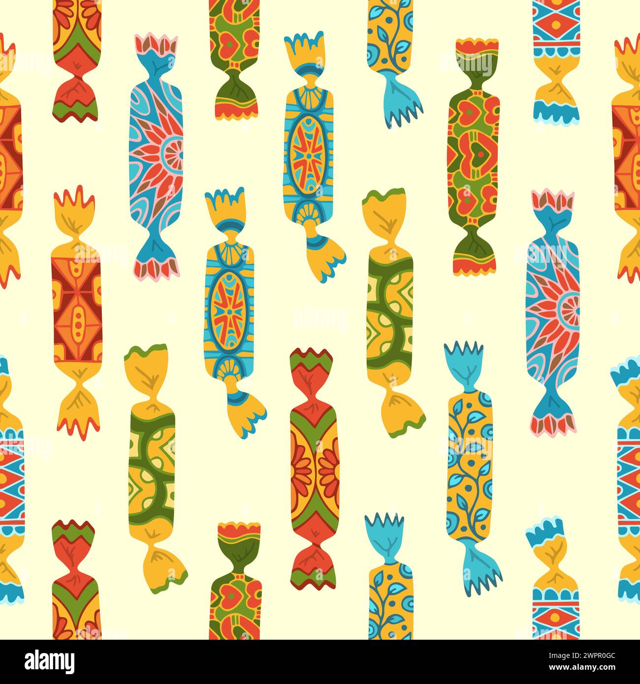 Vintage candy wrapper hi-res stock photography and images - Alamy