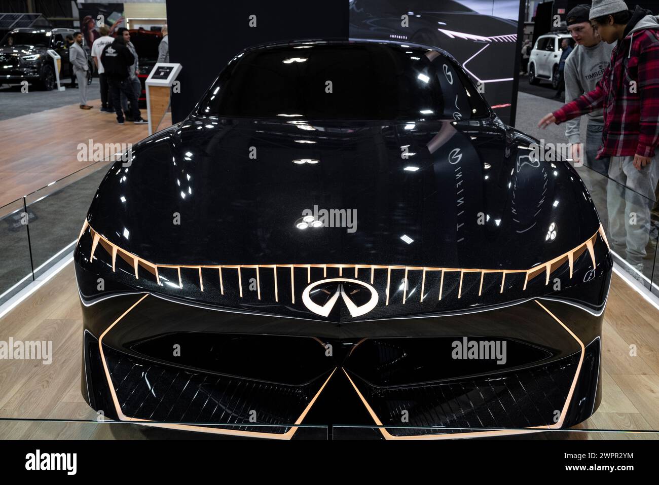 The Infinity Vision QE is a cutting-edge concept car embodying luxury ...