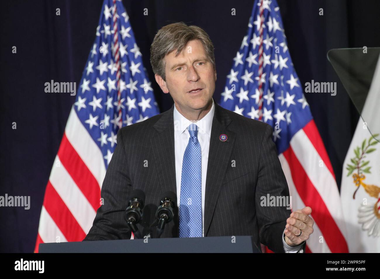 U.S. Representative Greg Stanton makes remarks before Vice President ...