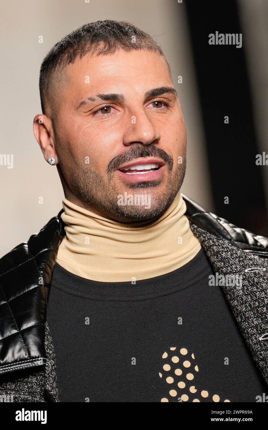 Lisbon, Portugal. 08th Mar, 2024. Ricardo Quaresma walks the runway ...