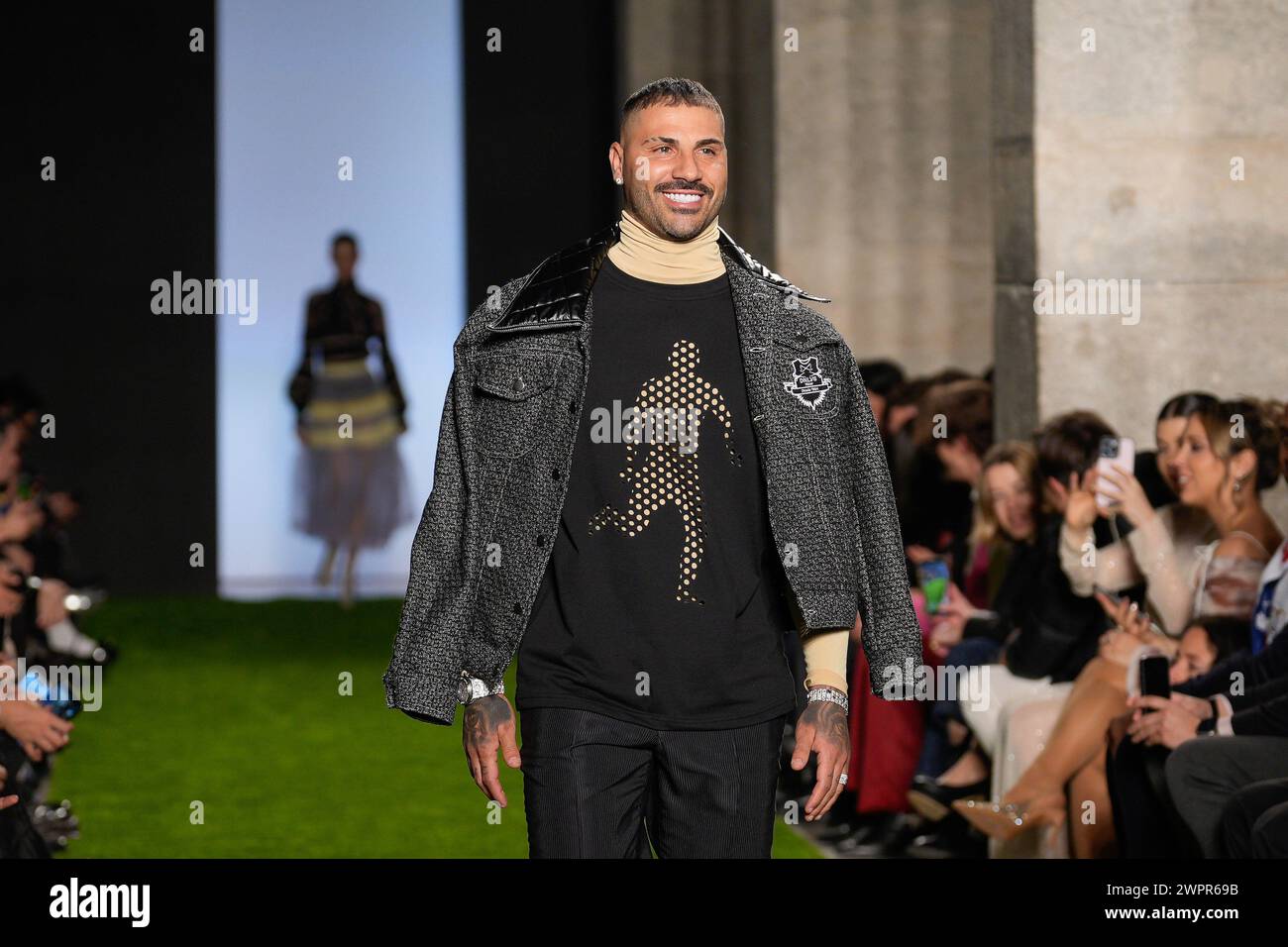 Lisbon, Portugal. 08th Mar, 2024. Ricardo Quaresma walks the runway ...