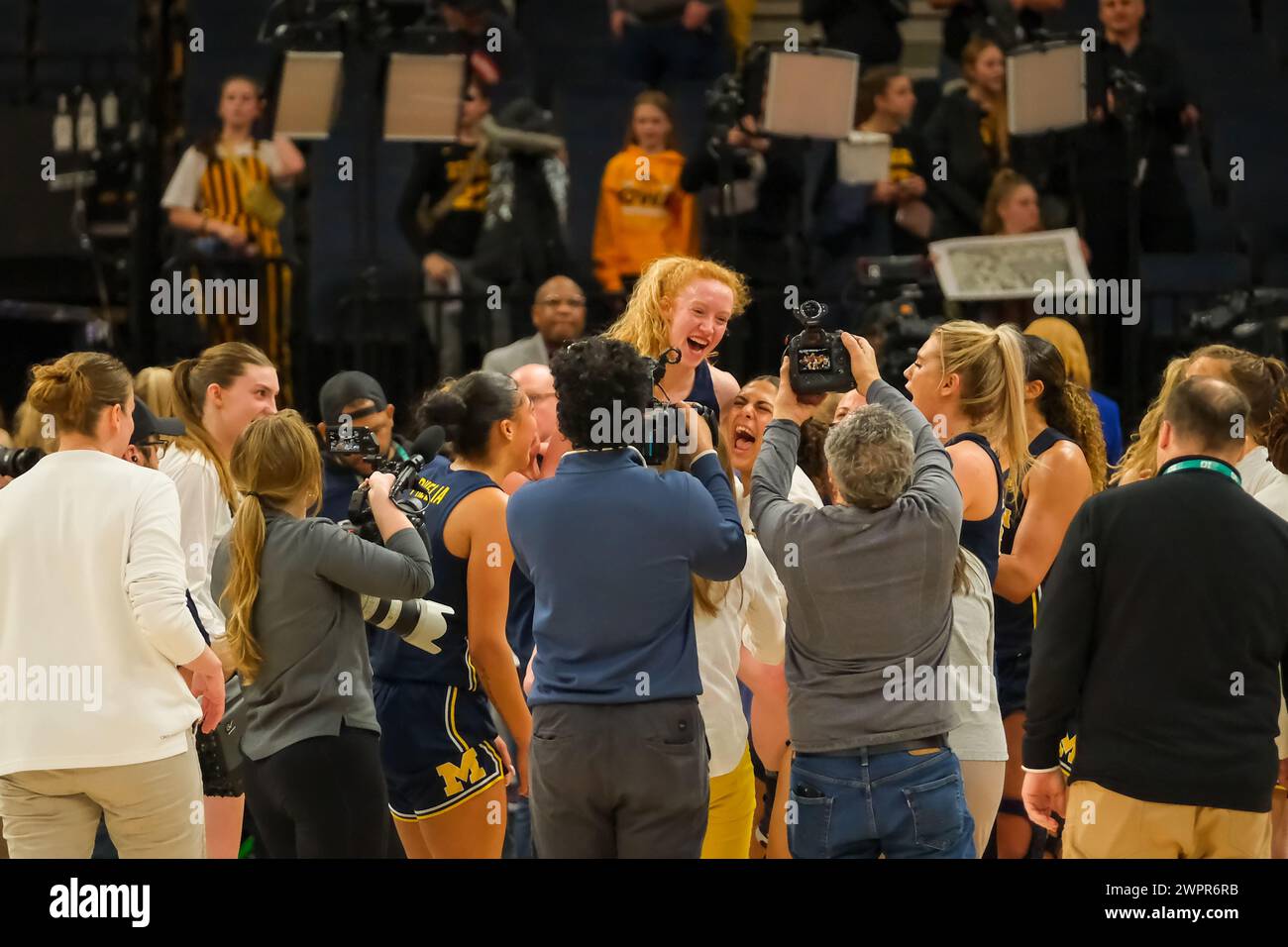 Minneapolis, Minnesota, USA. 8th Mar, 2024. Michigan Wolverines guard ...