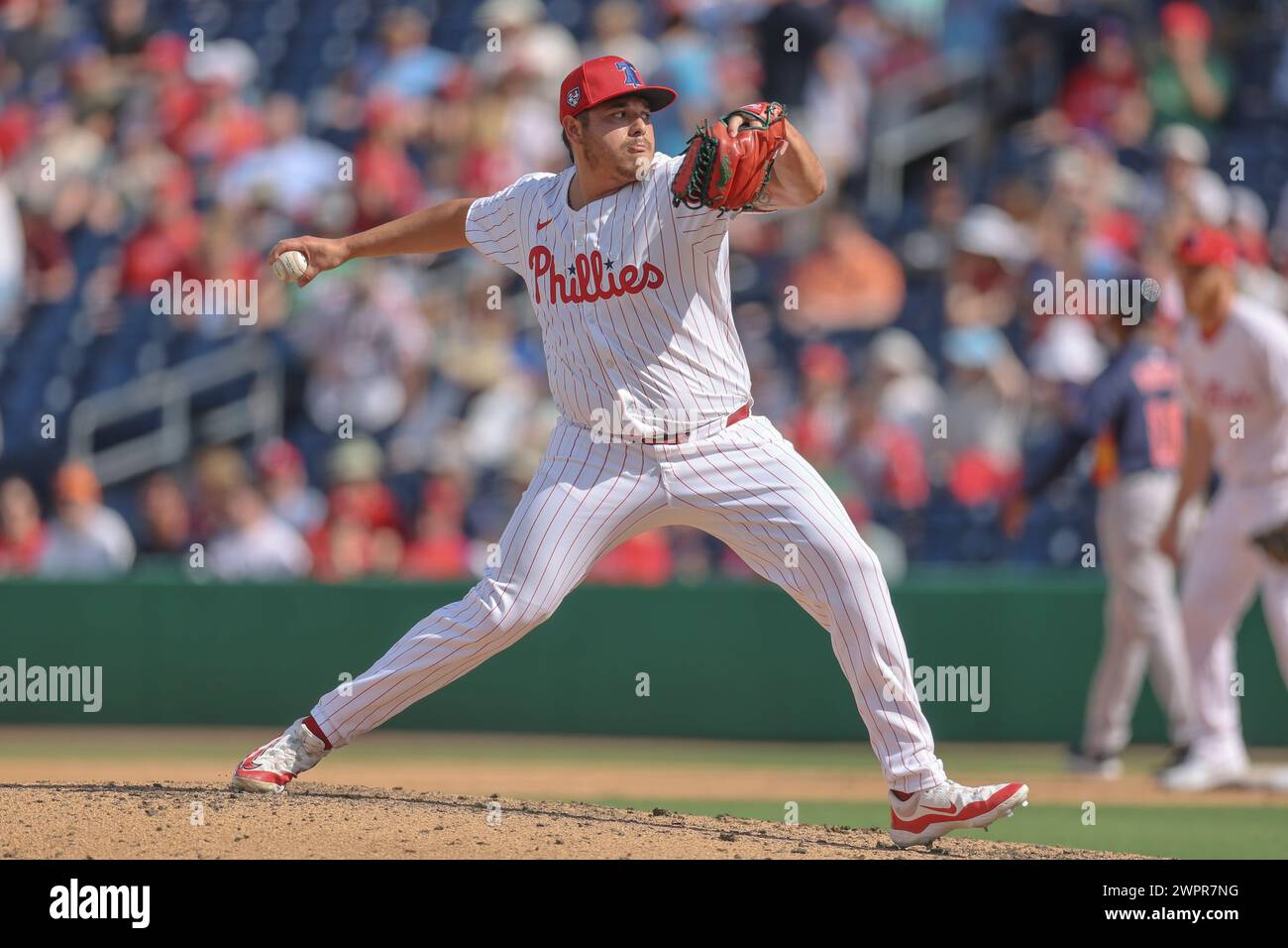 Clearwater, FL: Philadelphia Phillies relief pitcher Luis Ortiz (56 ...