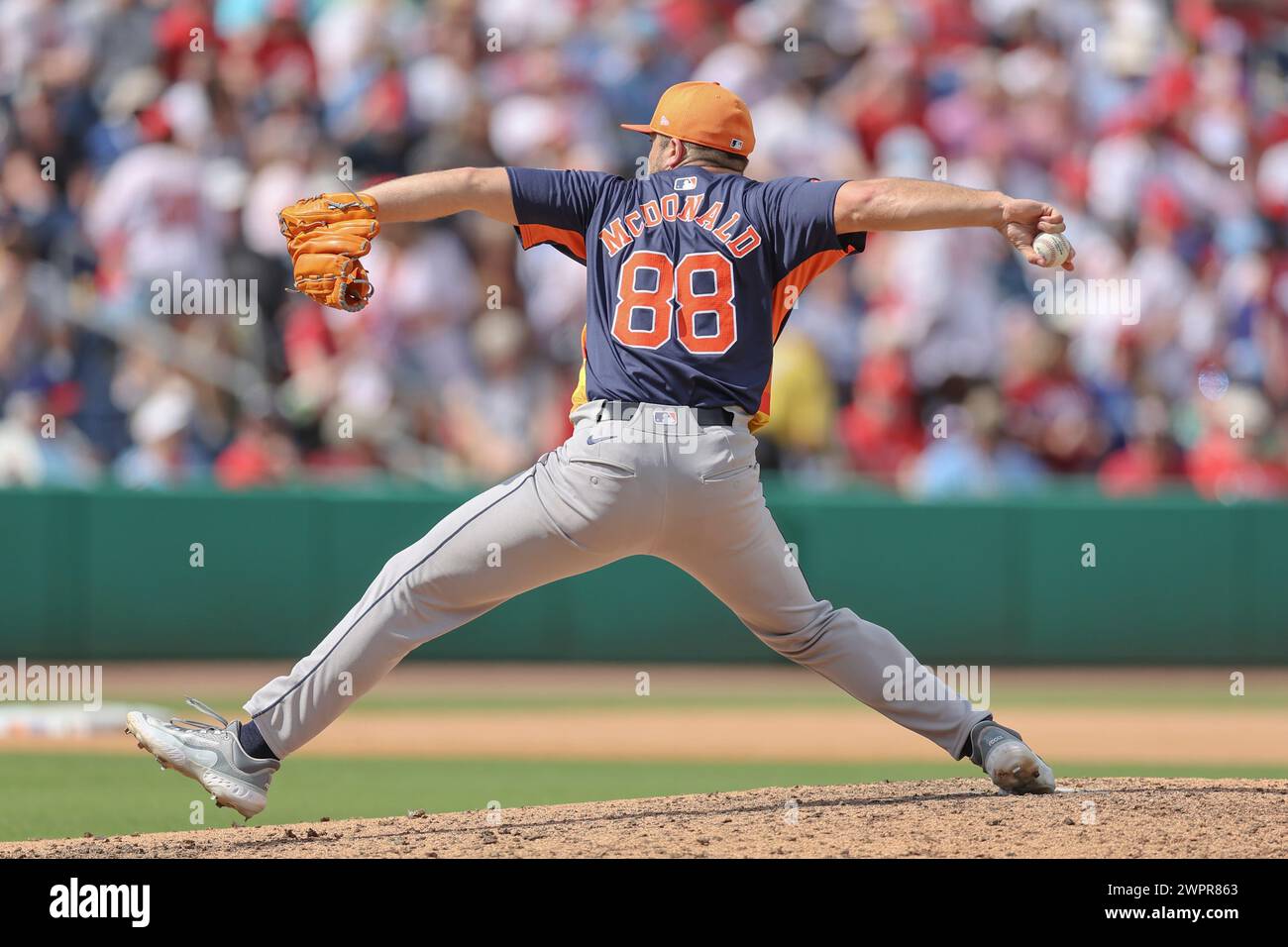 Clearwater, USA. 08th Mar, 2022. Clearwater, FL: Houston Astros pitcher ...
