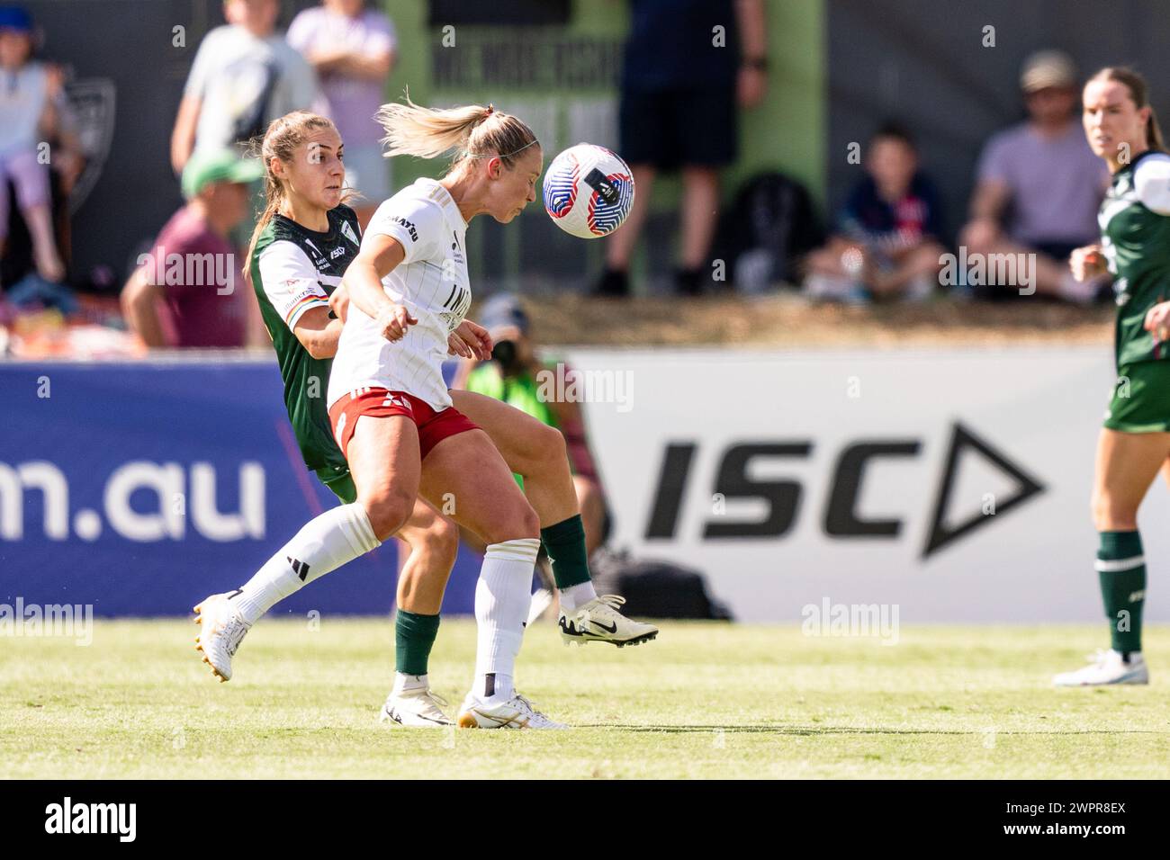 Canberra, Australia; 9th Mar 2024: Deven Jackson of Canberra United FC ...