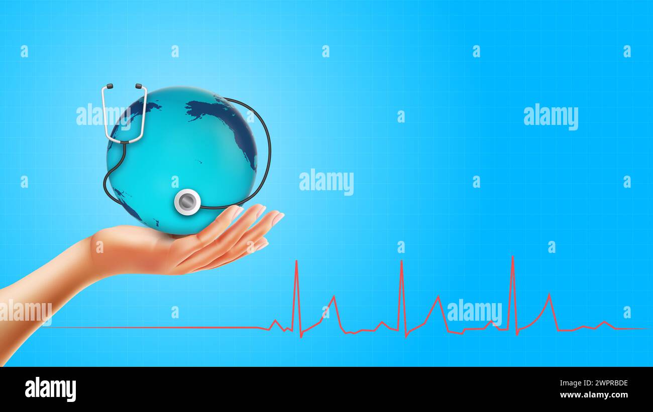 Medical doctor earth planet health hi-res stock photography and images ...