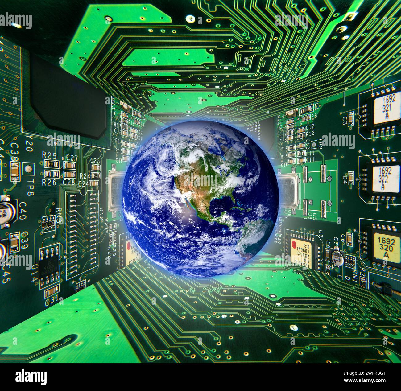 Simulation theory, conceptual illustration Stock Photo - Alamy