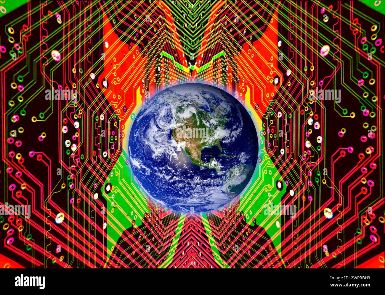 Simulation theory, conceptual illustration Stock Photo - Alamy