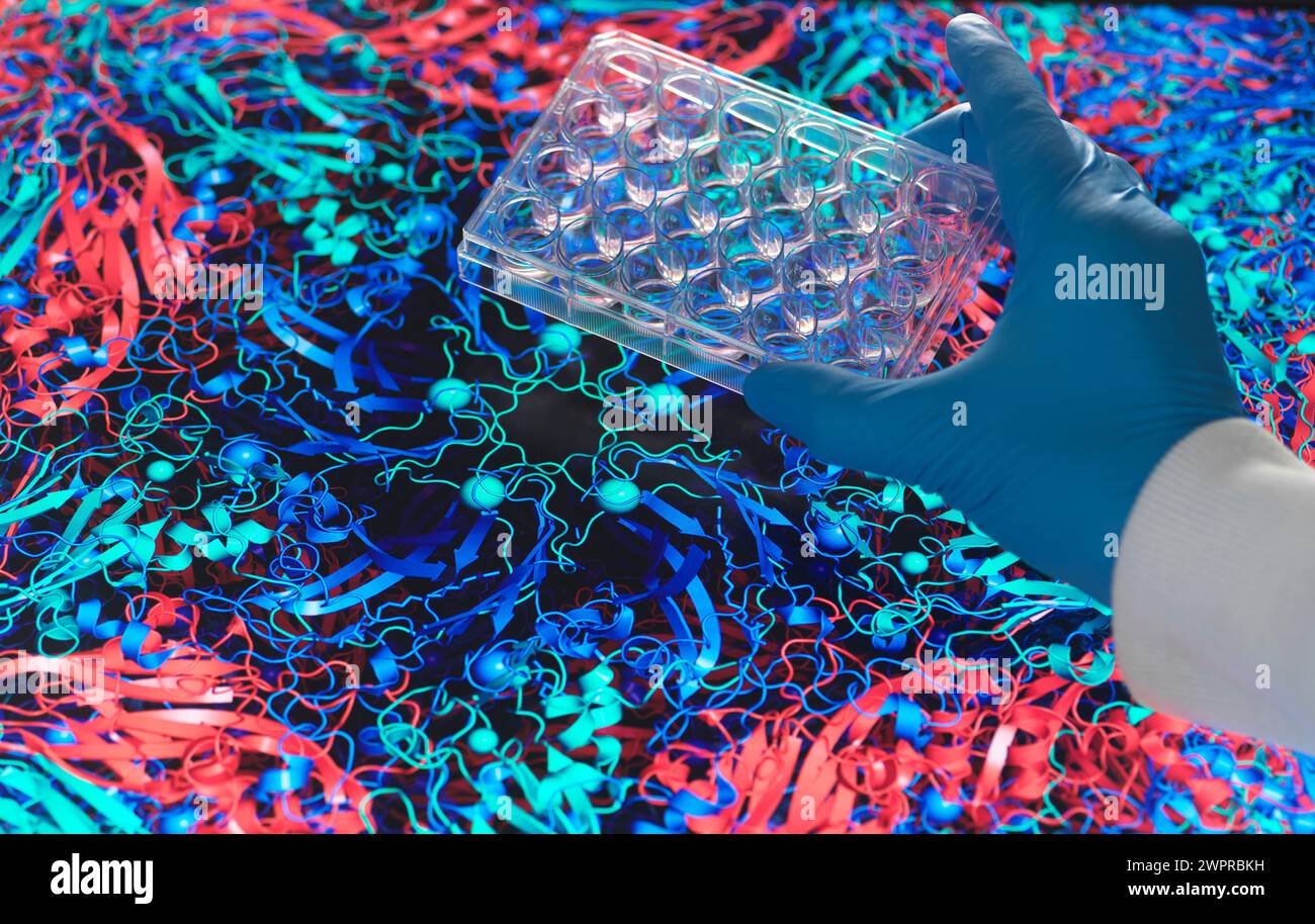 Infectious disease research, conceptual image Stock Photo - Alamy