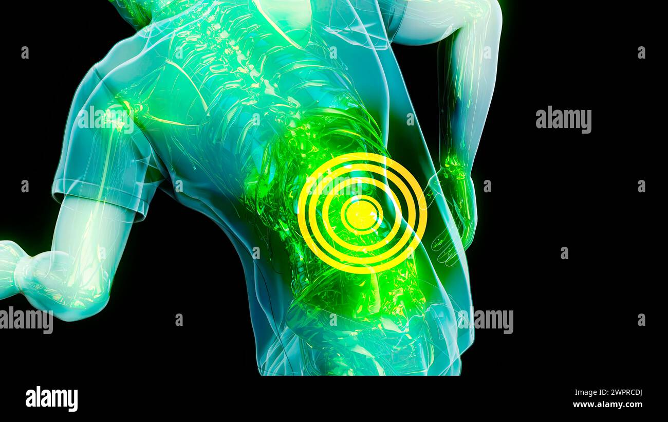 Lumbar pain and painful human condition hi-res stock photography and ...