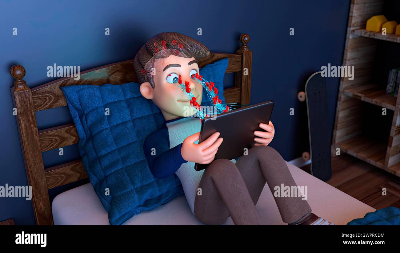 Mind control child hi-res stock photography and images - Alamy