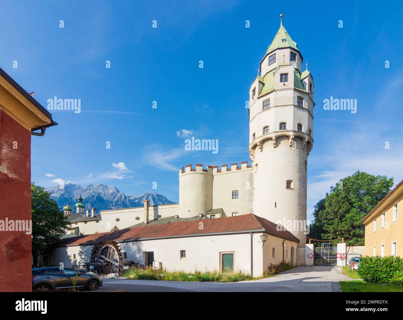 Hall in Tirol: Hasegg Castle with Mint Tower or "Münzerturm" in Region ...