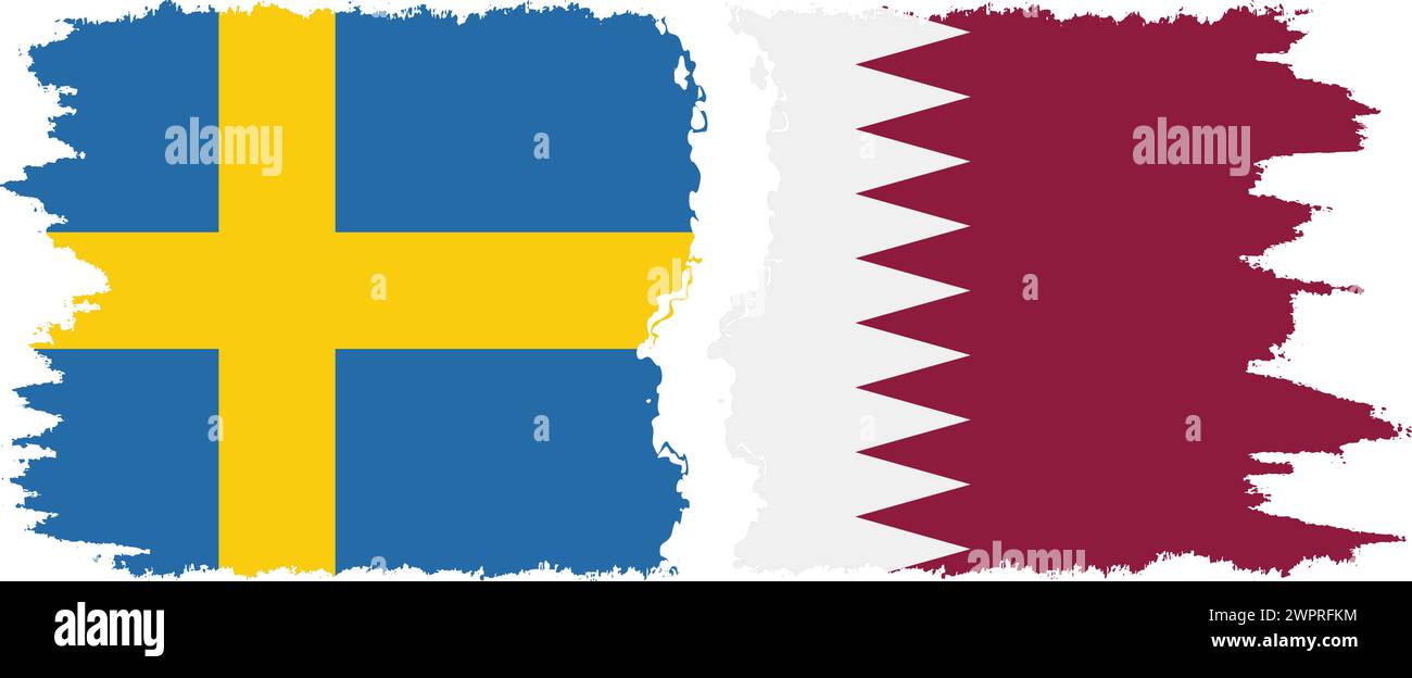 Qatar and sweden Stock Vector Images - Alamy
