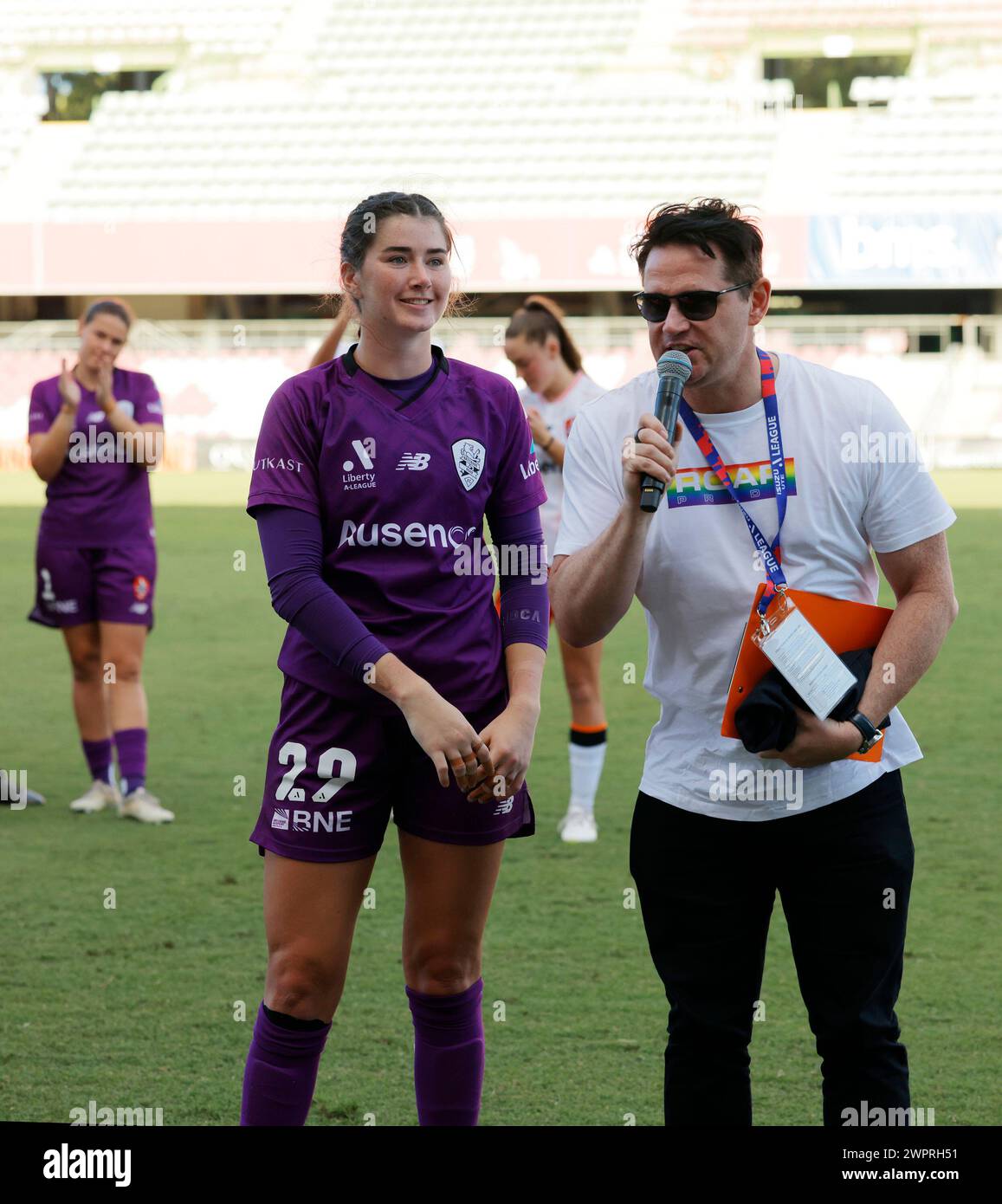 Brisbane, Australia, March 9th 2024: Jordan Silkowitz (29 Brisbane ...