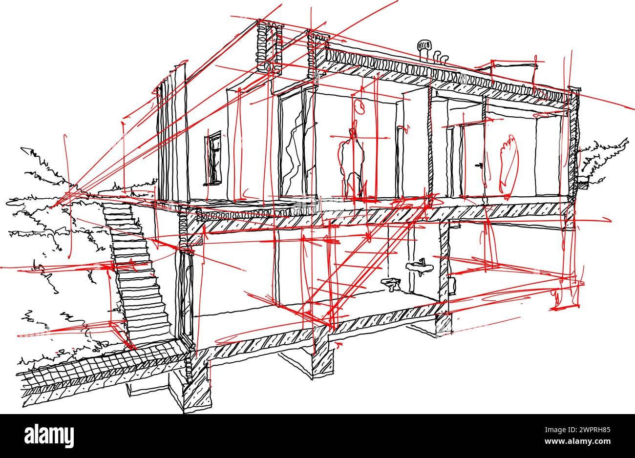Modern Section Drawing Architecture The Perfect Drawing: 8 Sensational