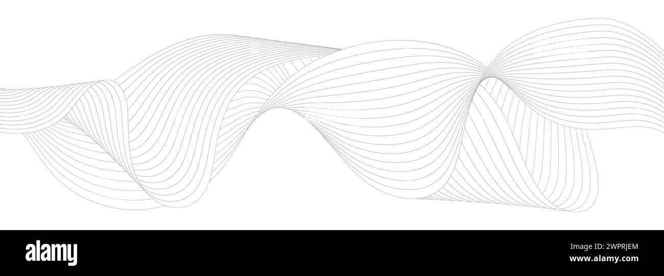 An abstract wave. An element of the sound track design, frequency ...