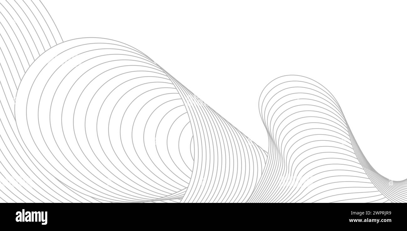 An abstract wave. An element of the sound track design, frequency ...