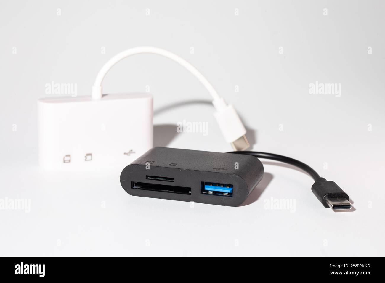 USB-C to USB 3.0 and SDMicroSD Card Reader Adapter. Connect devices to ...