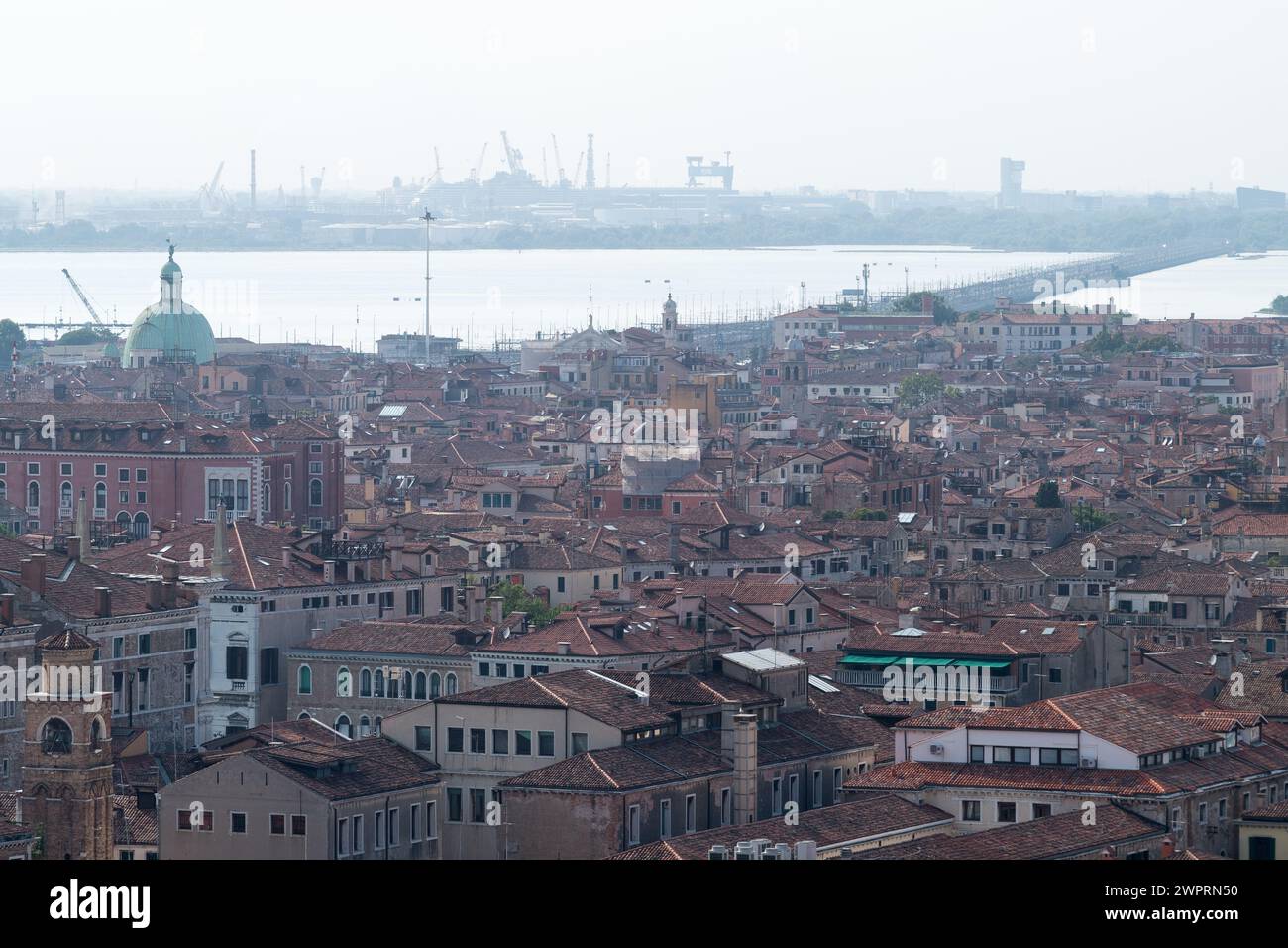 San Marco sestiere and San Polo sestiere in historic centre of Venice ...