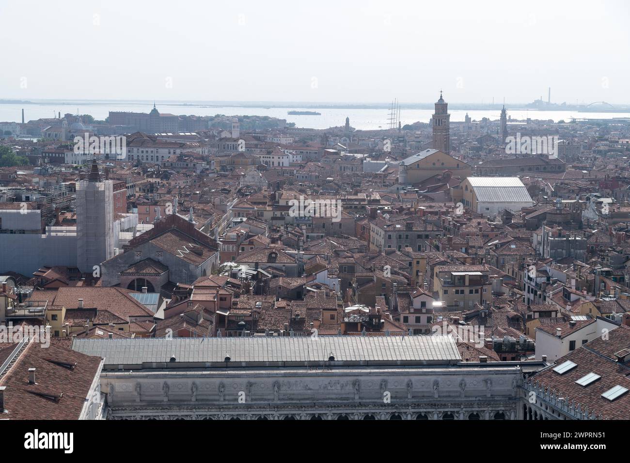 San Marco sestiere in historic centre of Venice, Veneto, Italy, seen ...