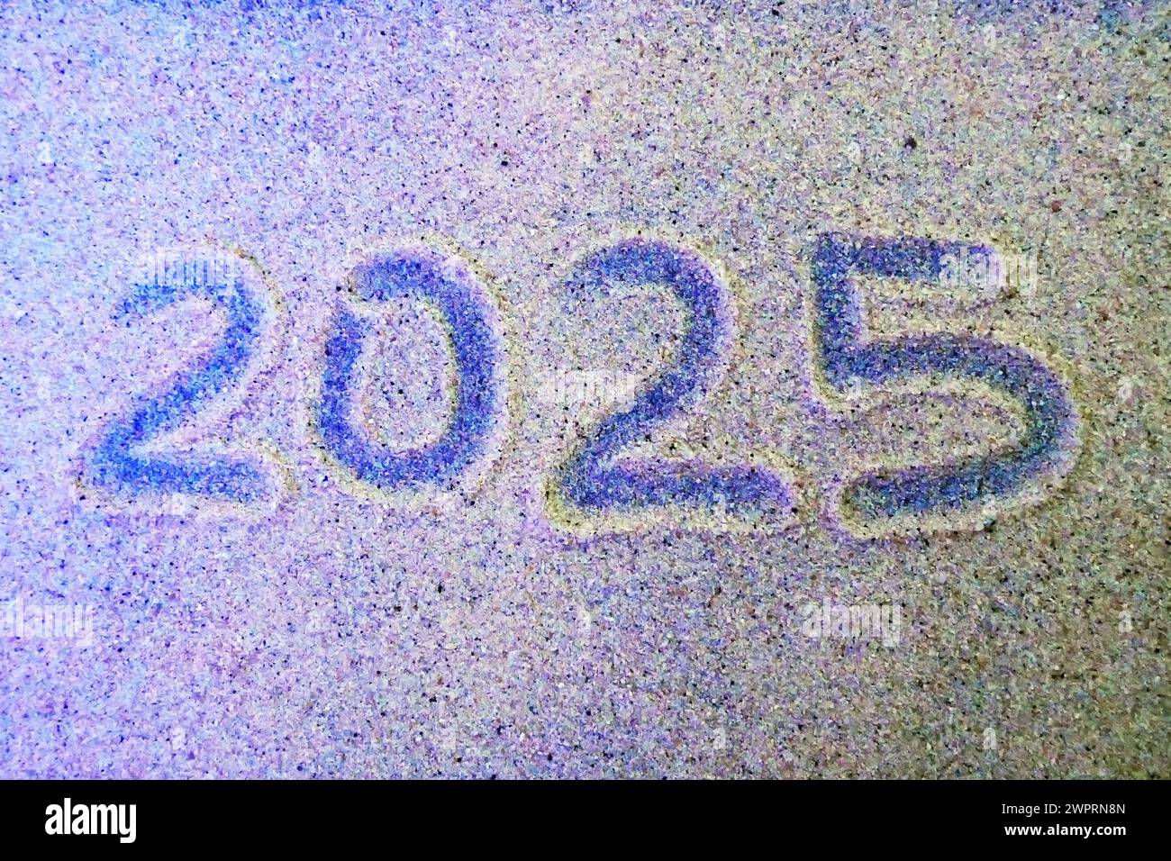 Handwritten 2024 2025 year hi-res stock photography and images - Alamy