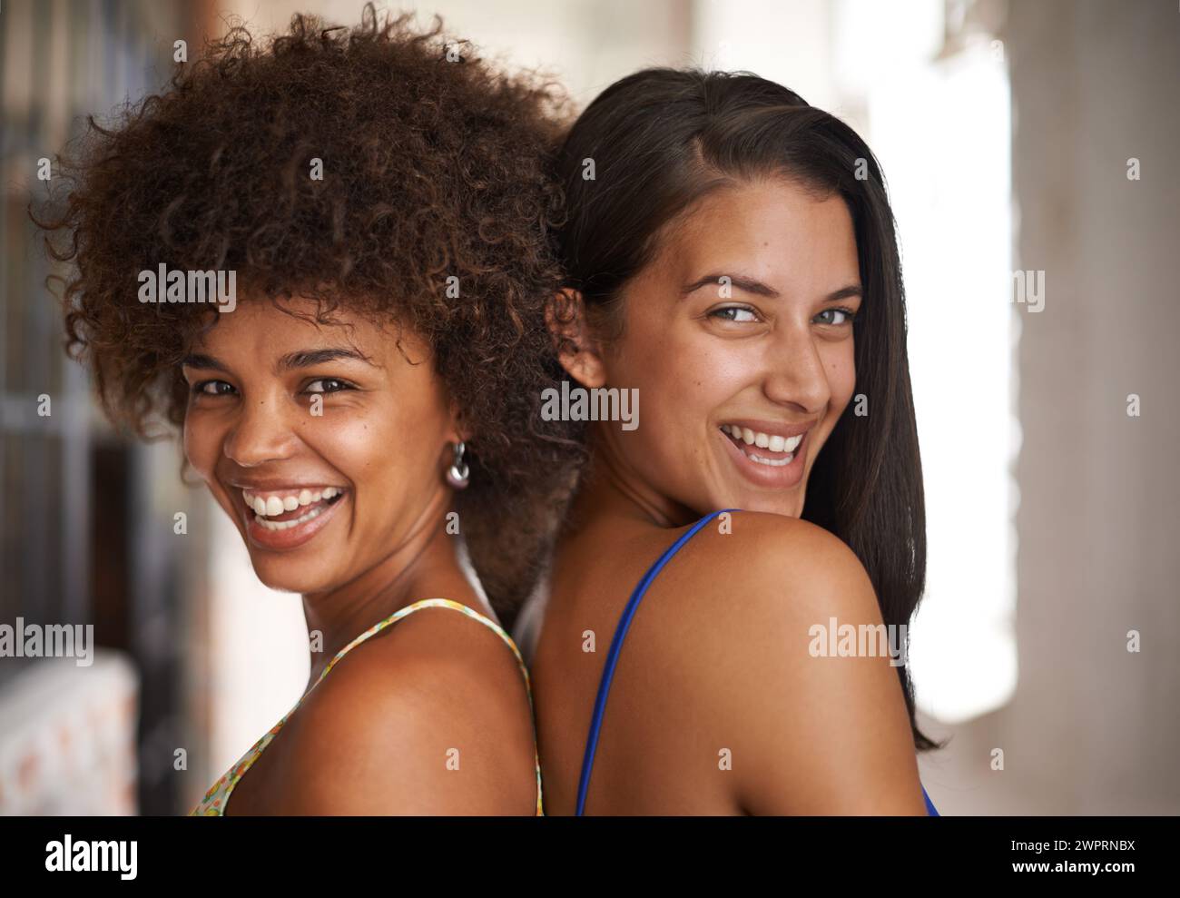 Smile, friends and portrait with diversity at home, house and apartment ...