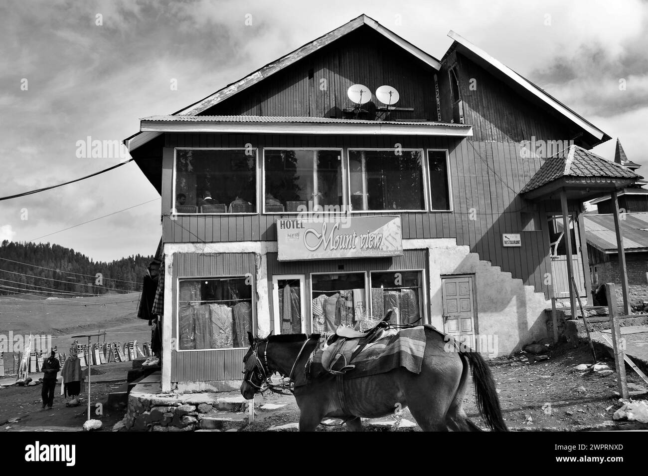 Hotel Mount View, Gulmarg, Baramulla, Kashmir, Jammu and Kashmir, India ...