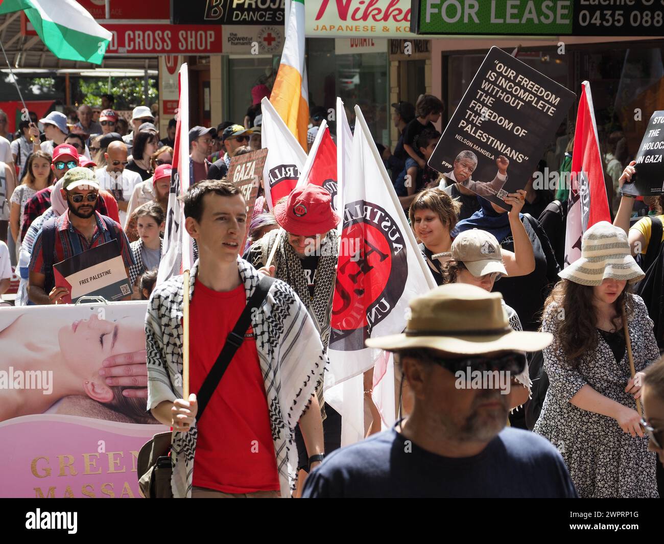 Australia, Canberra, 9 March 2024. For the 22nd consecutive weekend ...