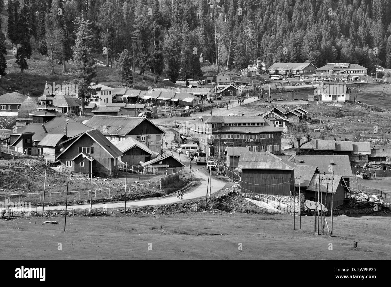 Hill Station, Gulmarg, Baramulla, Kashmir, Jammu and Kashmir, India ...