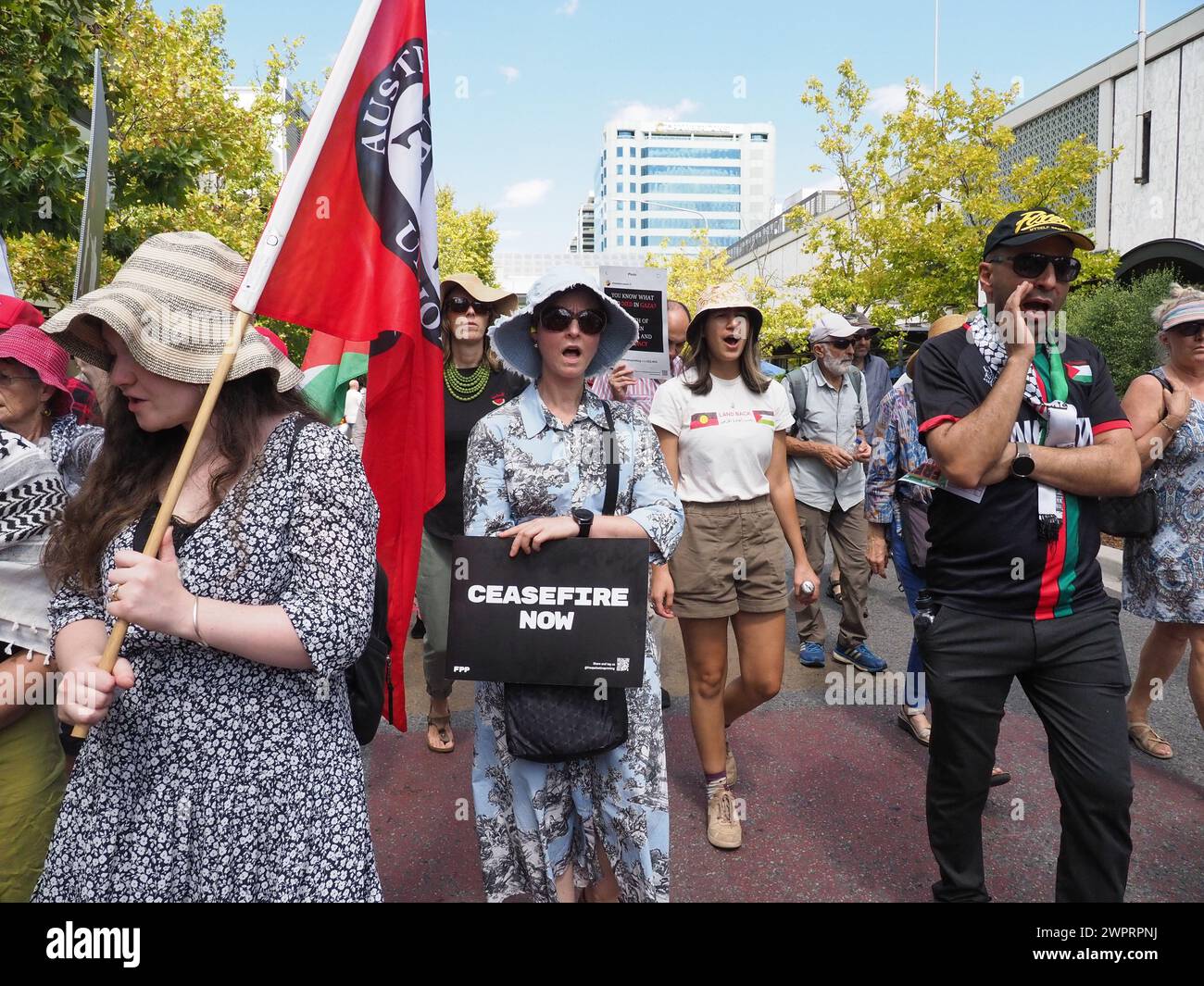 Australia, Canberra, 9 March 2024. For the 22nd consecutive weekend ...