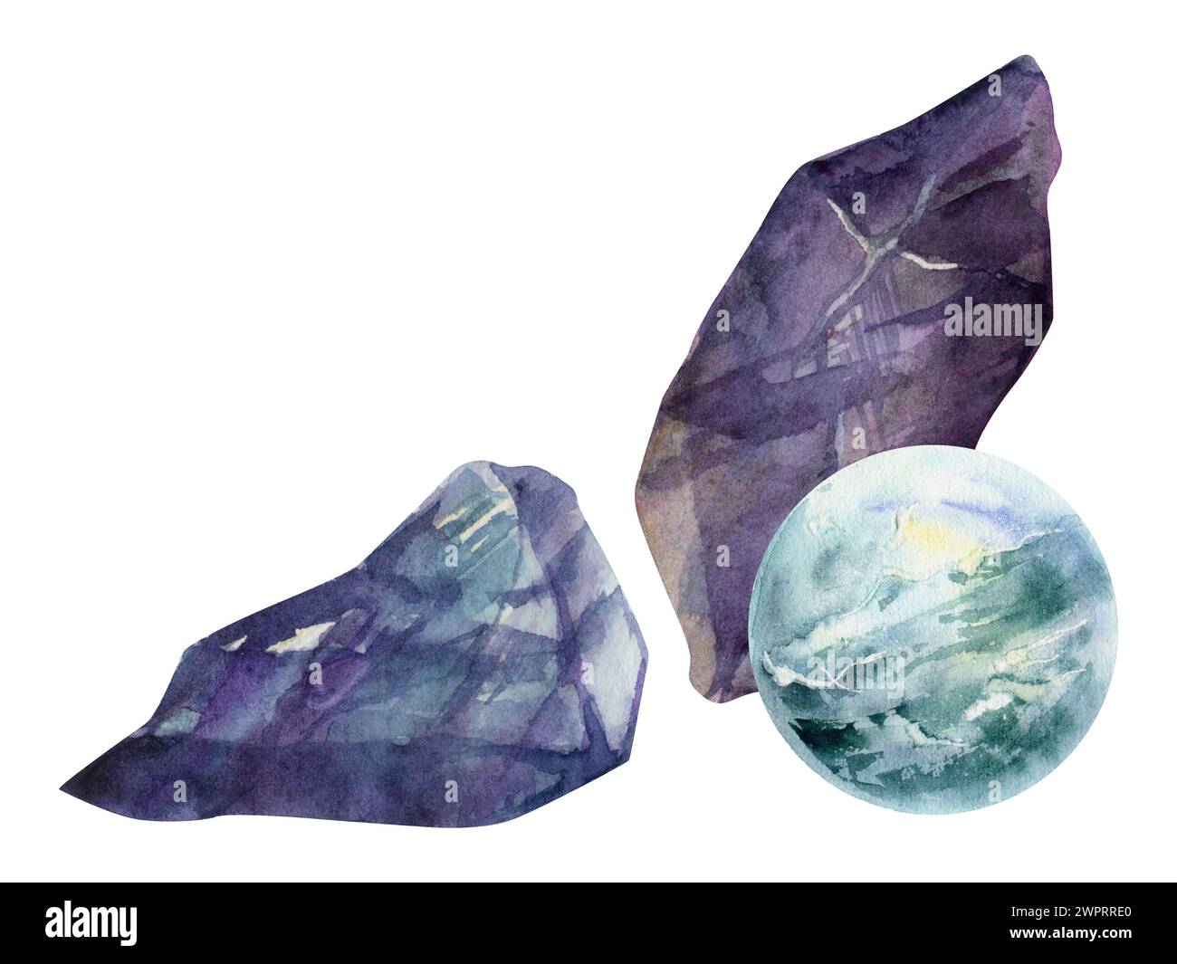 Birth stone illustration hi-res stock photography and images - Alamy