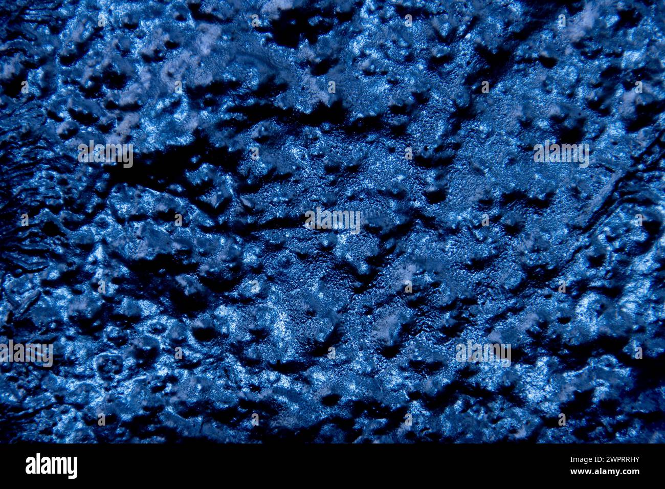 Blue metallic abstract rough wall background texture Stock Photo - Alamy