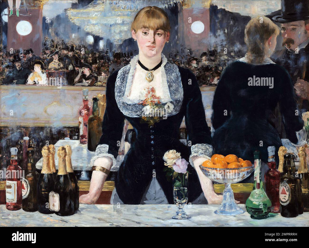 A Bar at the Folies-Bergère (Un Bar aux Folies-Bergère), 1882 ...