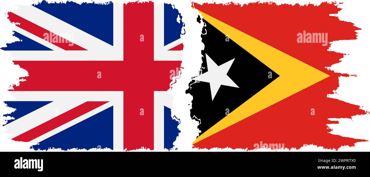 United kingdom east timor flag hi-res stock photography and images - Alamy