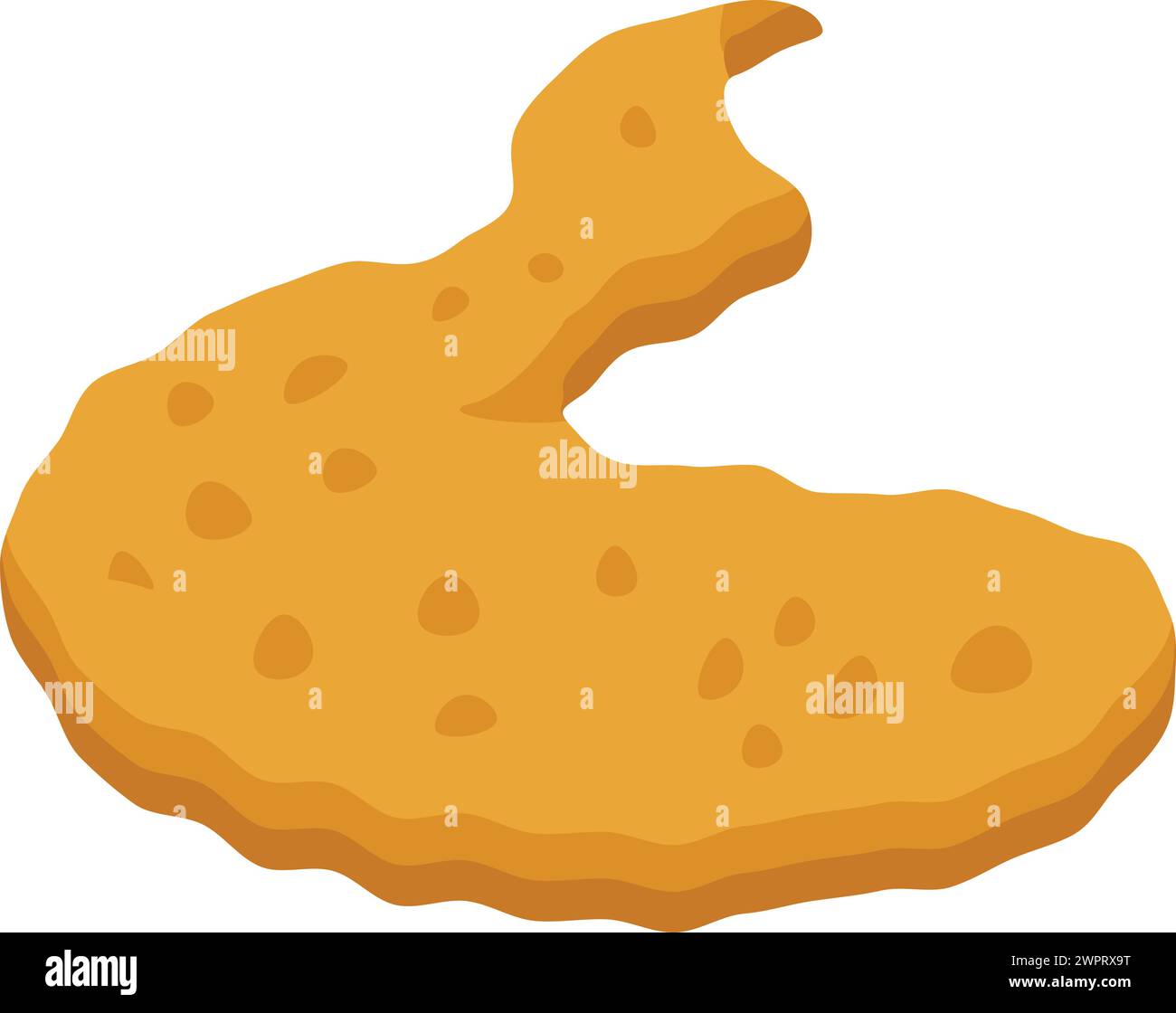 Crisp food menu icon isometric vector. Restaurant chicken. Fast food ...