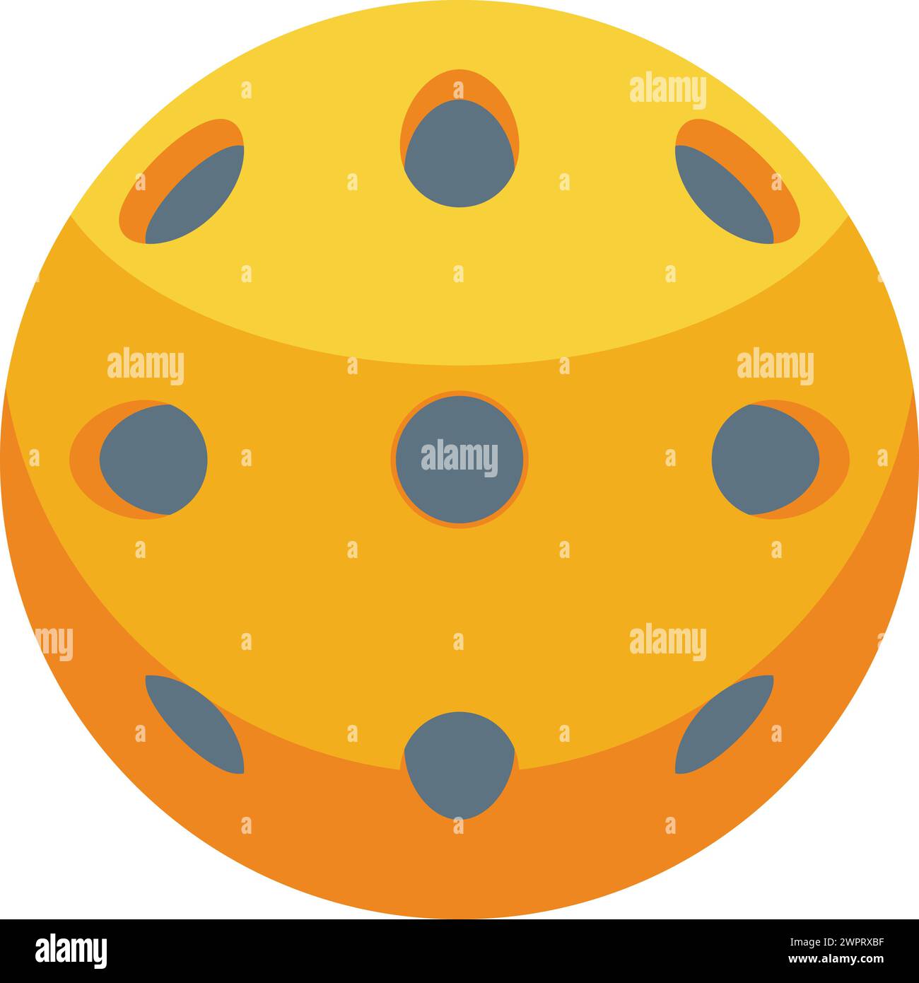 Pickleball ball icon isometric vector. Game activity sport. Sport ...