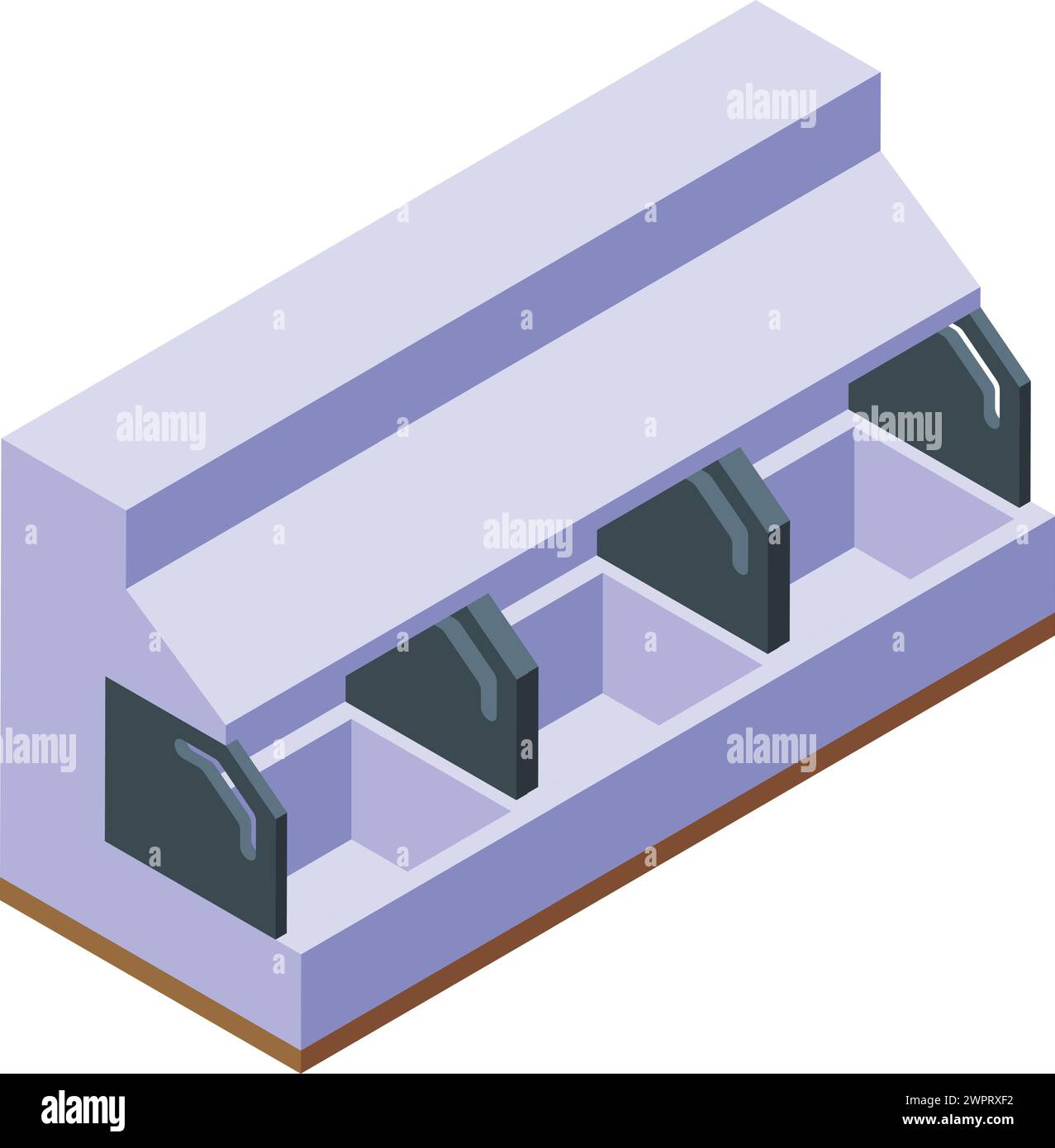 Duck nest box Stock Vector Images - Alamy
