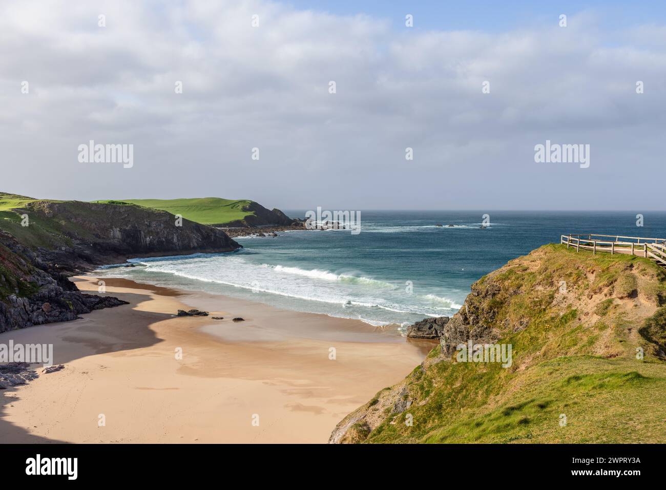 The tranquil beauty of Scotland's Durness Beach is captured in this ...