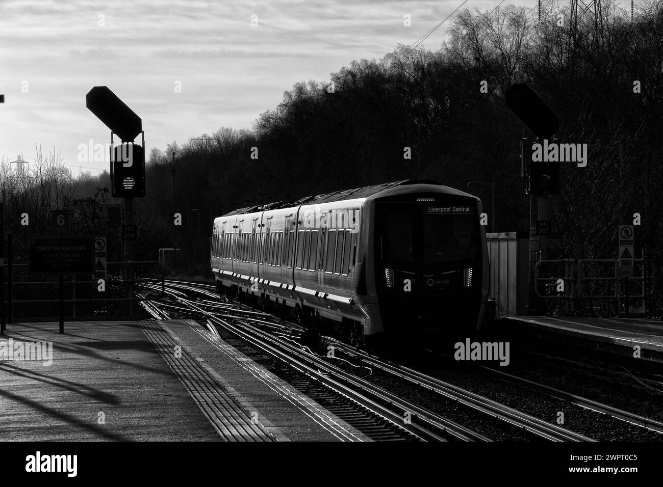 Stadler merseyrail Black and White Stock Photos & Images - Alamy