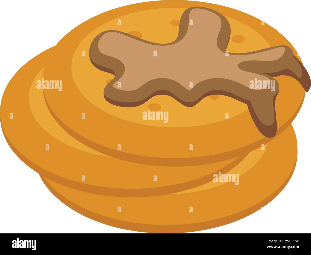 Unrefined sugar honey Stock Vector Images - Alamy