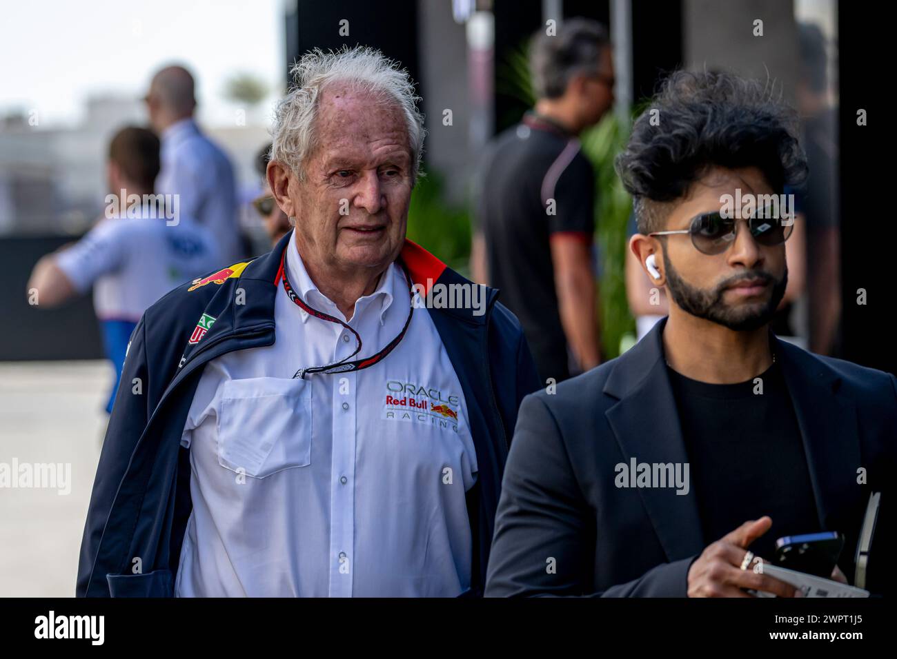 Jeddah, Saudi Arabia, 09th Mar 2024, Helmut Marko, advisor to the Red ...