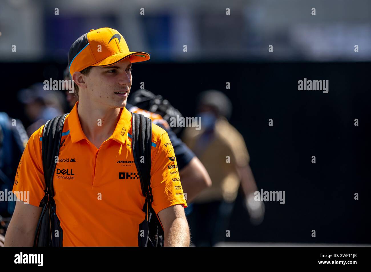 Jeddah, Saudi Arabia, March 08, Oscar Piastri, from Australia competes ...
