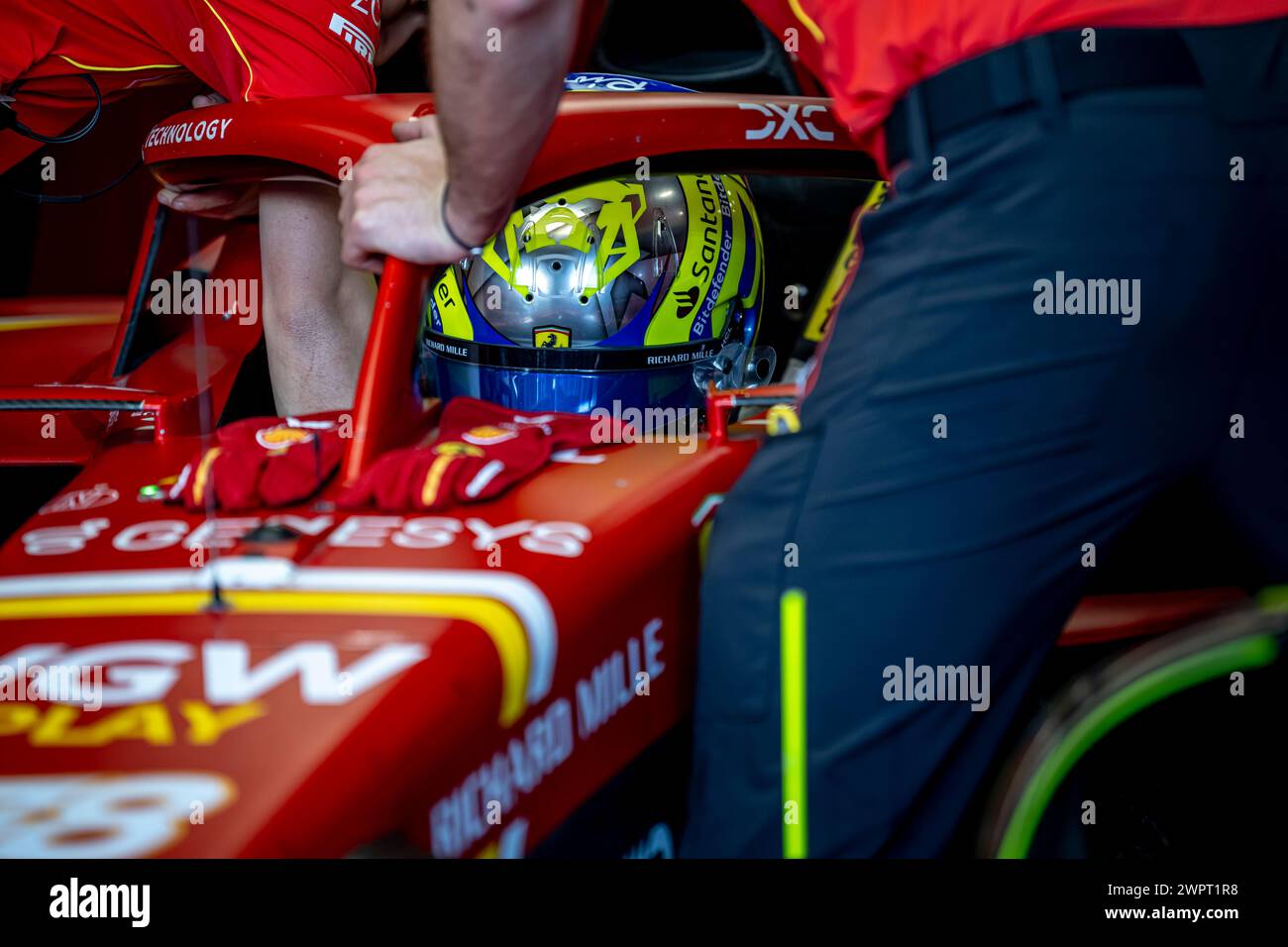 Jeddah, Saudi Arabia, 09th Mar 2024, Oliver Bearman, The reserve driver ...