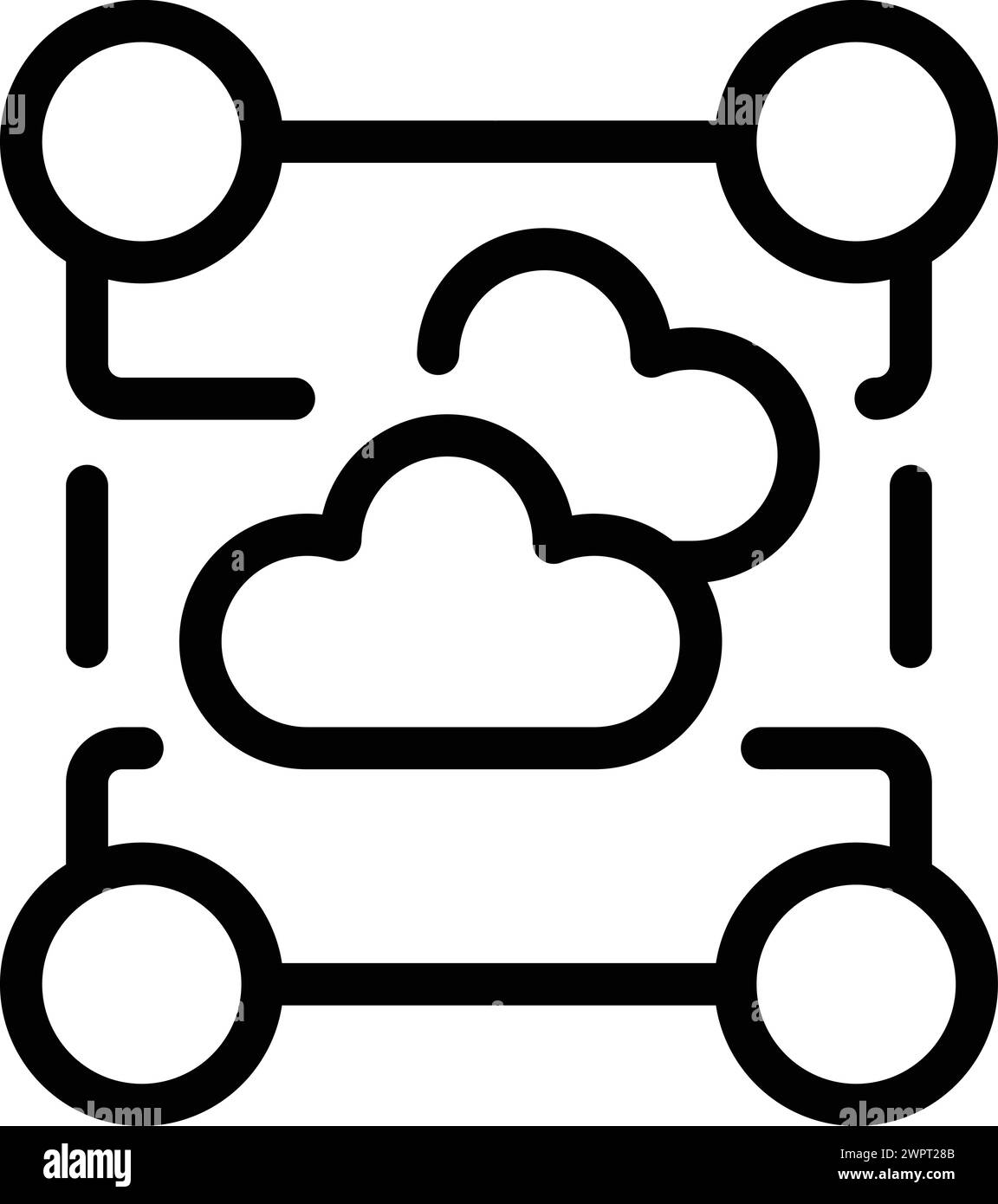 Traffic management icon outline vector. Infrastructure project. Road ...